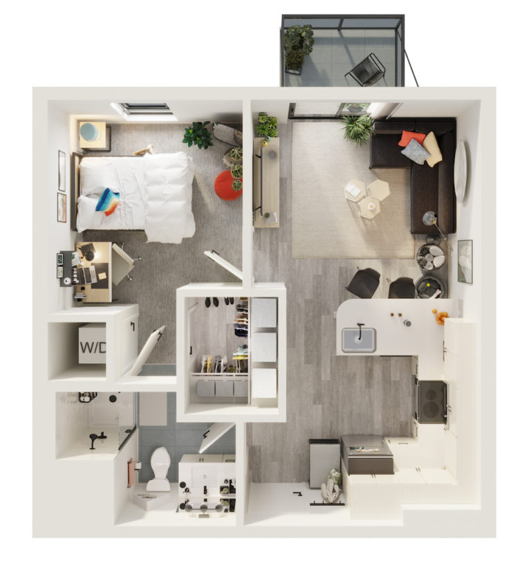 Floor Plans | The Parlor | Luxe Furnished Apartments for Students